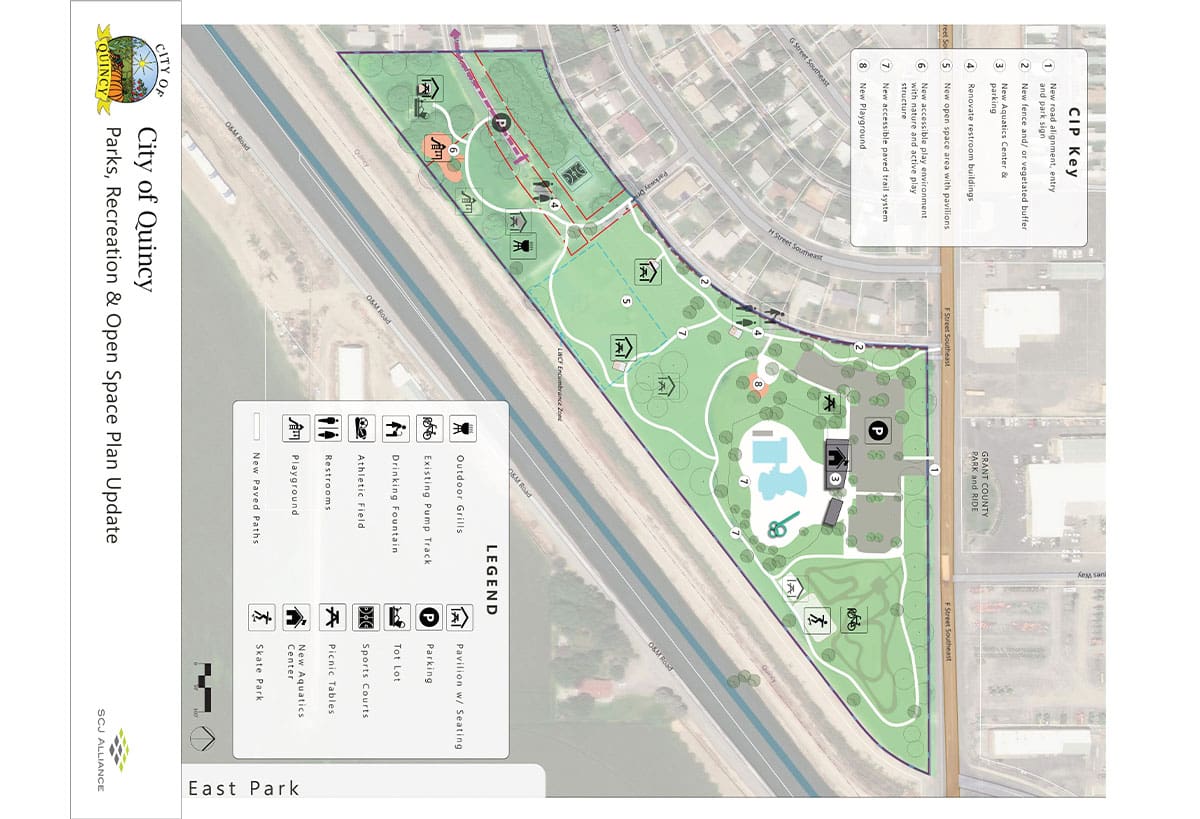 Quincy Parks, Recreation, Open Space, and Trails (PROST) Plan - SCJ Alliance